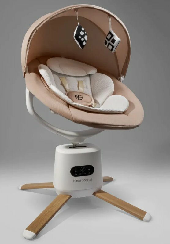 Качели детские Amarobaby Jolly swing бежевый (AB25-22JOLLY/0300)