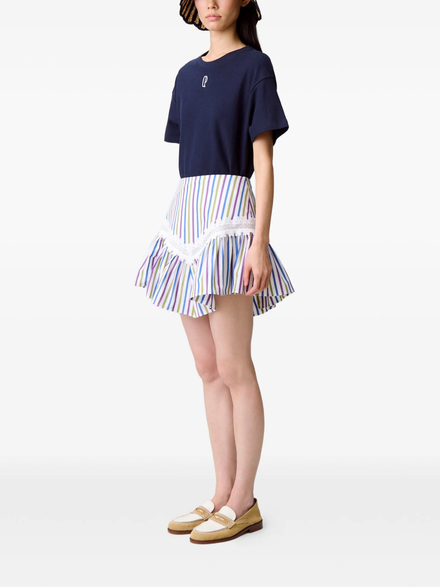 Юбка CLAUDIE PIERLOT, размер 36, white — фото 1