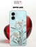 Силиконовый чехол на Oppo A6x / Оппо A6x с принтом Белые лиллии