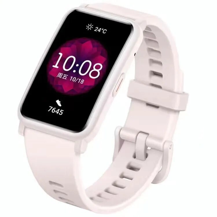 Honor Умные часы Honor Smart Sports Watch ES многофункциональный водонепроницаемый браслет для плавания для мужчин и женщин /розовый