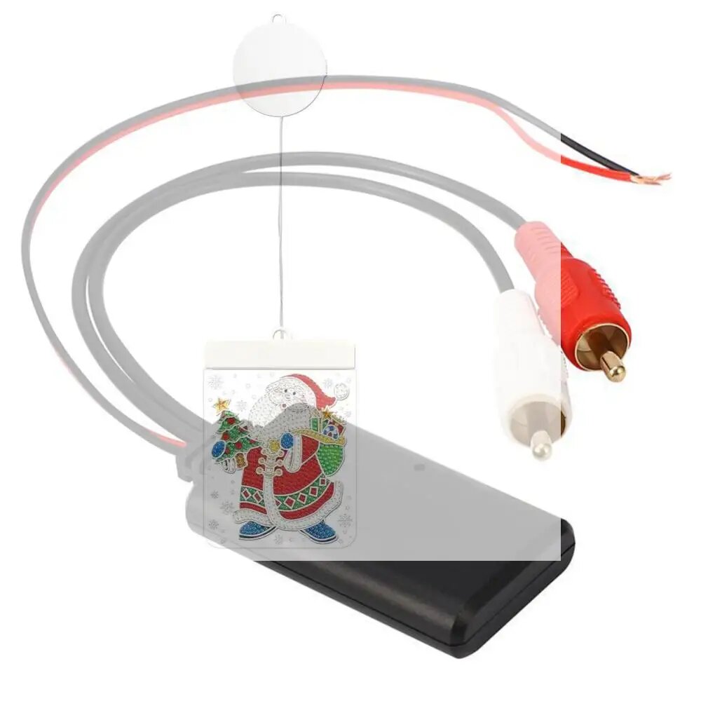 Автомобильный беспроводной Bluetooth-совместимый Aux-модуль, Aux-адаптер, музыкальный аудиоадаптер, аксессуары для автомобилей с интерфейсом 2RCA