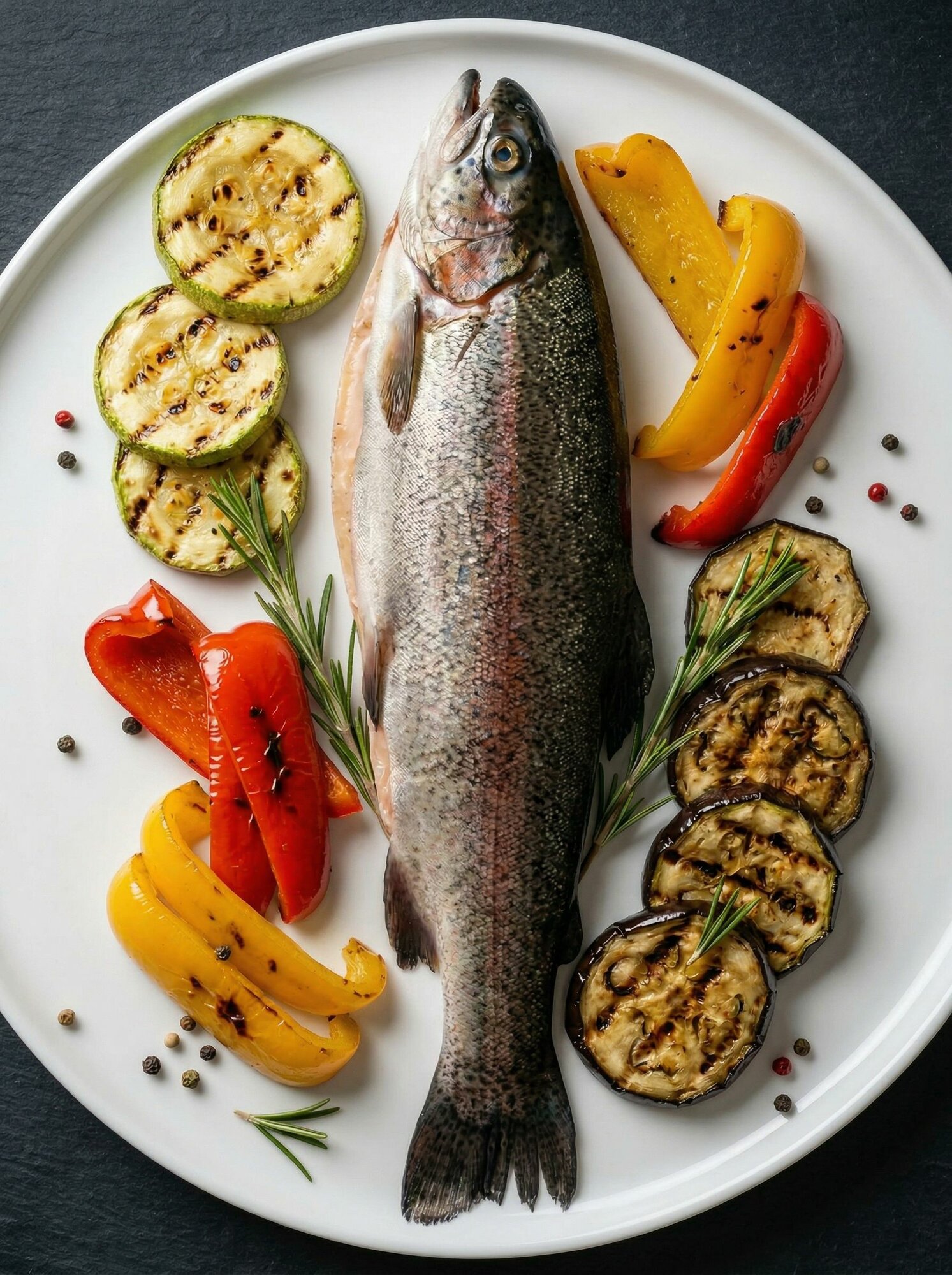 Форель радужная потрошёная с головой 1.4-1.9 кг