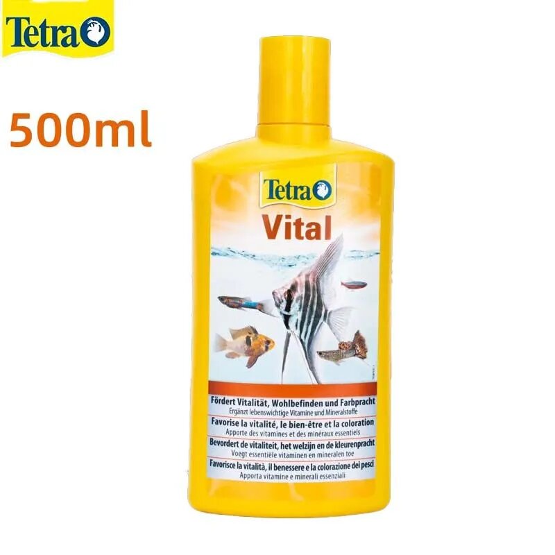 Tetra Vital кондиционер для подготовки воды аквариума 500 мл. Для улучшения качества воды