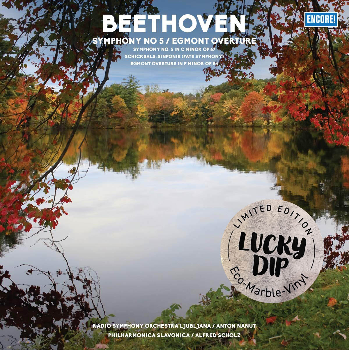 Виниловая пластинка Radio Symphony Orchestra Ljubljana; Philharmonica Slavonica - "Beethoven: Symphony No 5, Egmont Overture [Lucky Dip Vinyl]"
