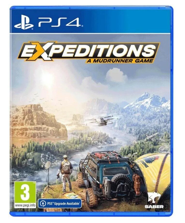 Игра Expeditions: A MudRunner Game PlayStation 4 (Русские субтитры)