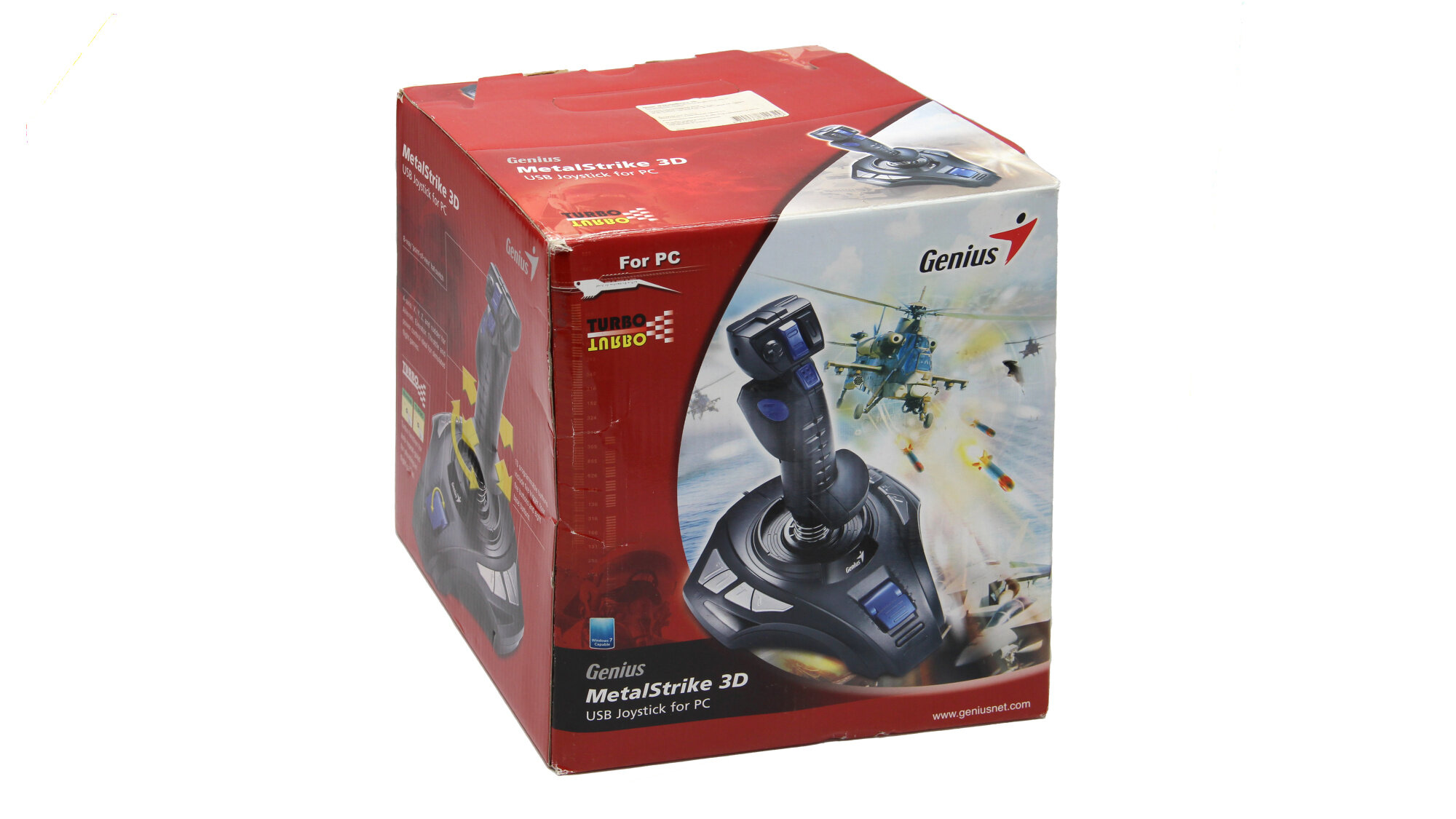 Джойстик Genius Metalstrike 3D для PC В коробке