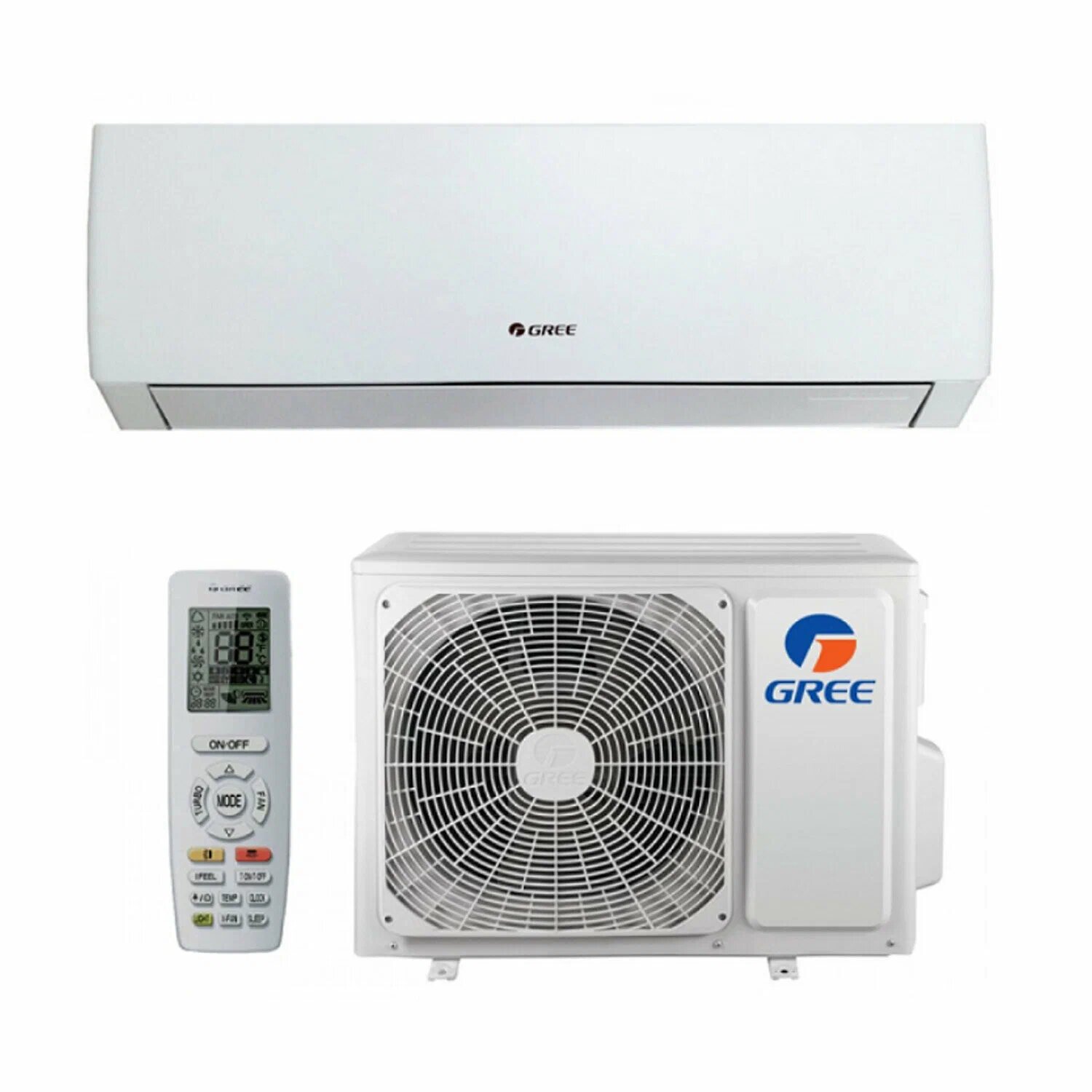 Сплит-система Gree Pular GWH12AGBXB-K3NNB1B настенного типа, белый