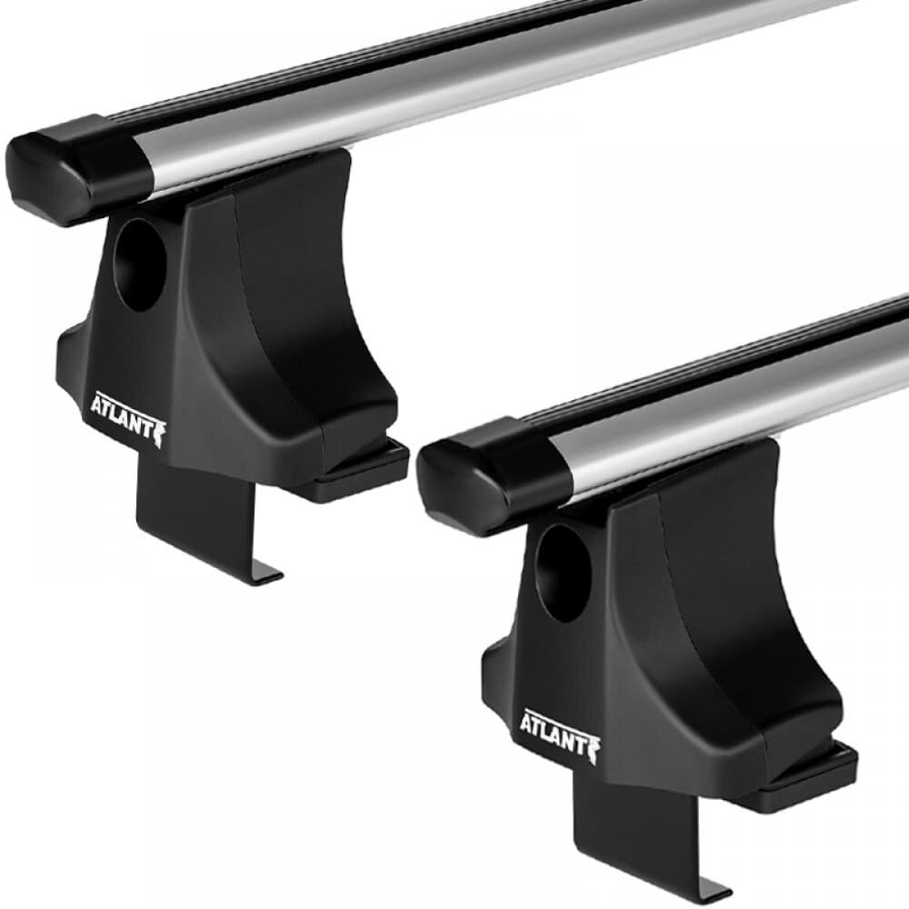 Багажник на гладкую крышу Mazda BT-50 (2006-2011) Пикап (Аэродинамические дуги )