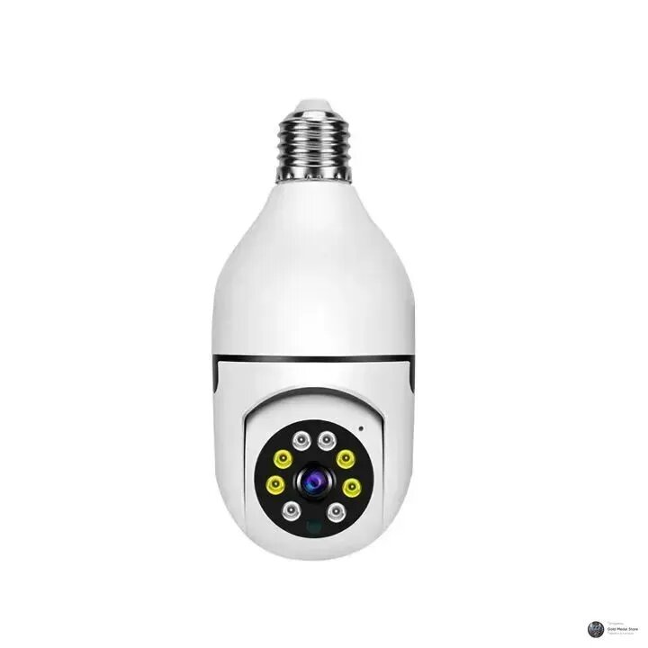Поворотная камера PTZ Wi-Fi 2МП STARVIS COLORVU для цоколя E27 220В SECTEC IPPTZ3302M-V380
