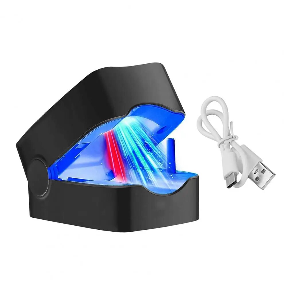 Портативная лампа для ногтей Black, Blue & Infrared