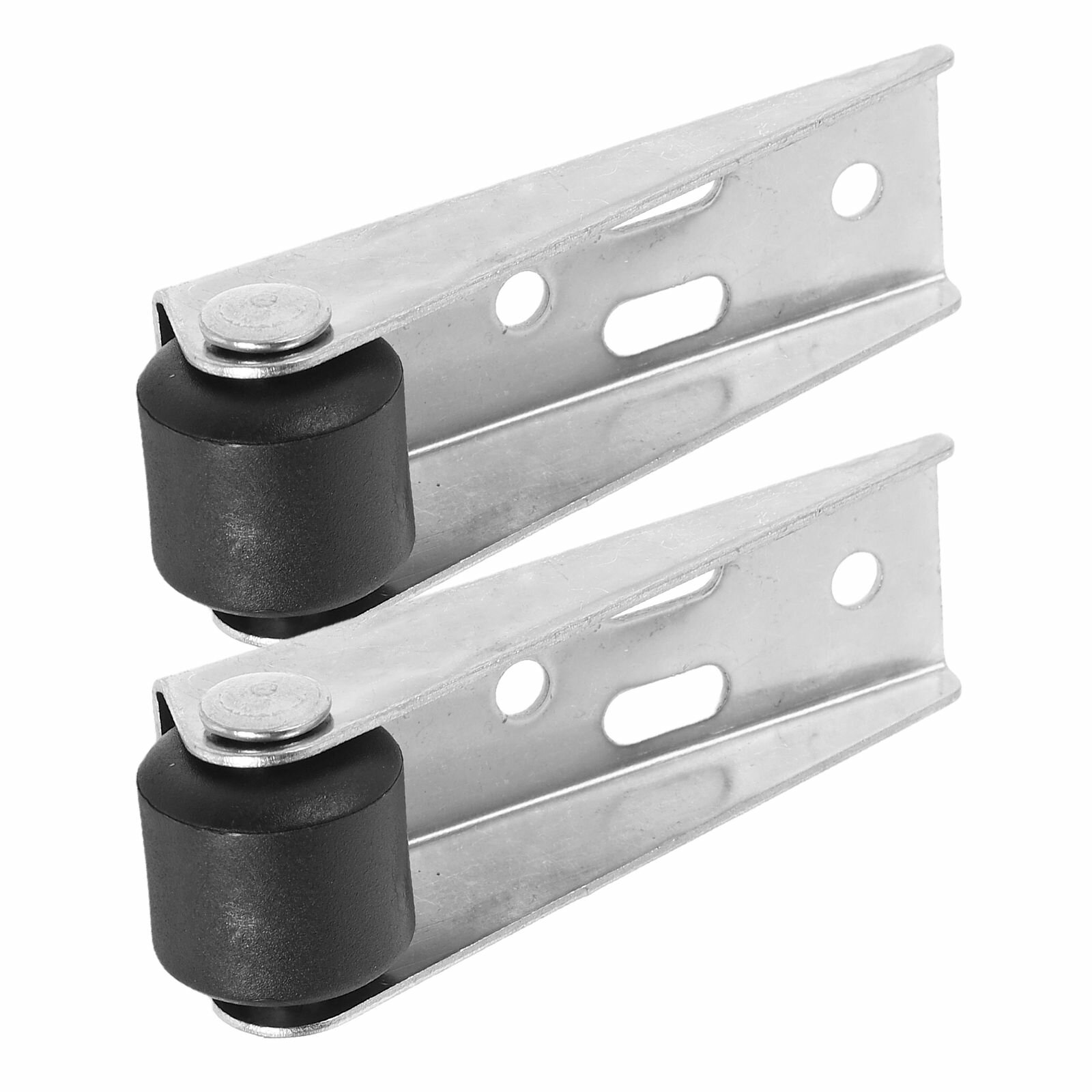 2 Набора Направляющих Колес Для Садовых Ворот, Из Гальванизированного Металла, Для Профилактики Провисания