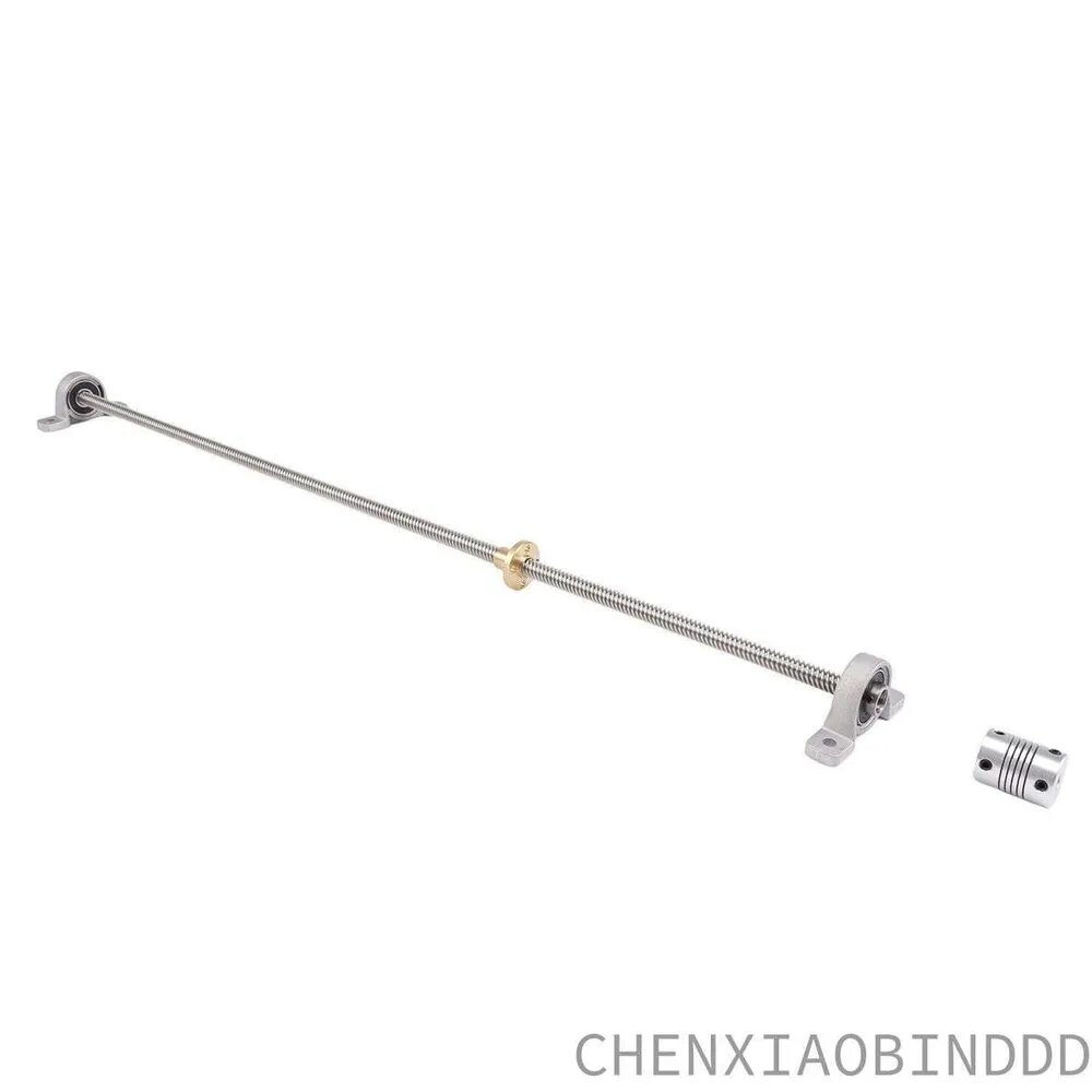 T8 8 мм 500 мм ходовой винт стержень с гайкой установленный ЧПУ набор для 3D принтера