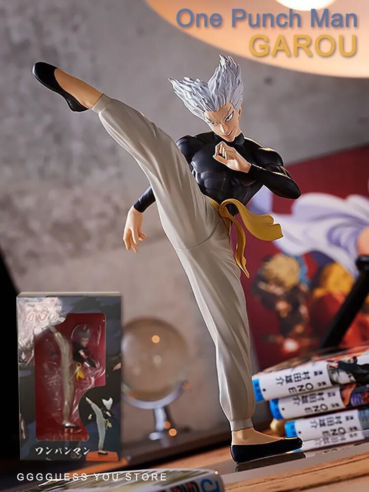 Аниме фигурка One Punch Man Garou Pop Up Parade 19cm Фигурка Гару 19 см