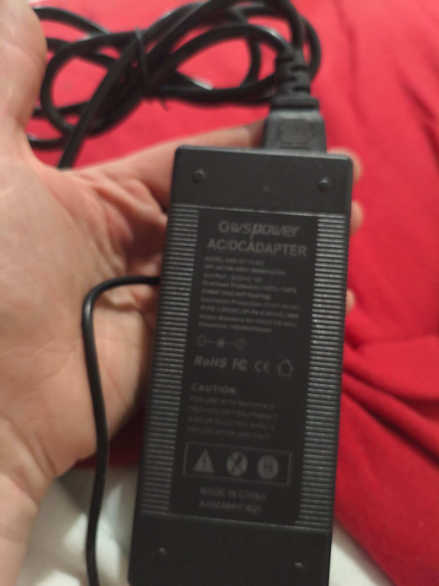 Блок питания gwspower DC 52V 2.15A gws-ap110-52c для PoE коммутаторов и IP видеорегистраторов с PoE