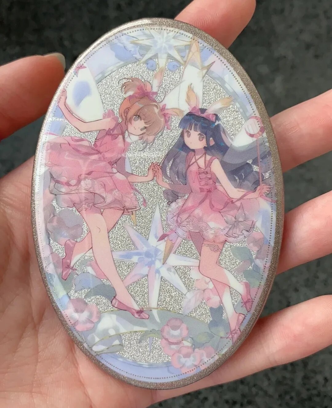 Пластиковый значок Card Captor Sakura