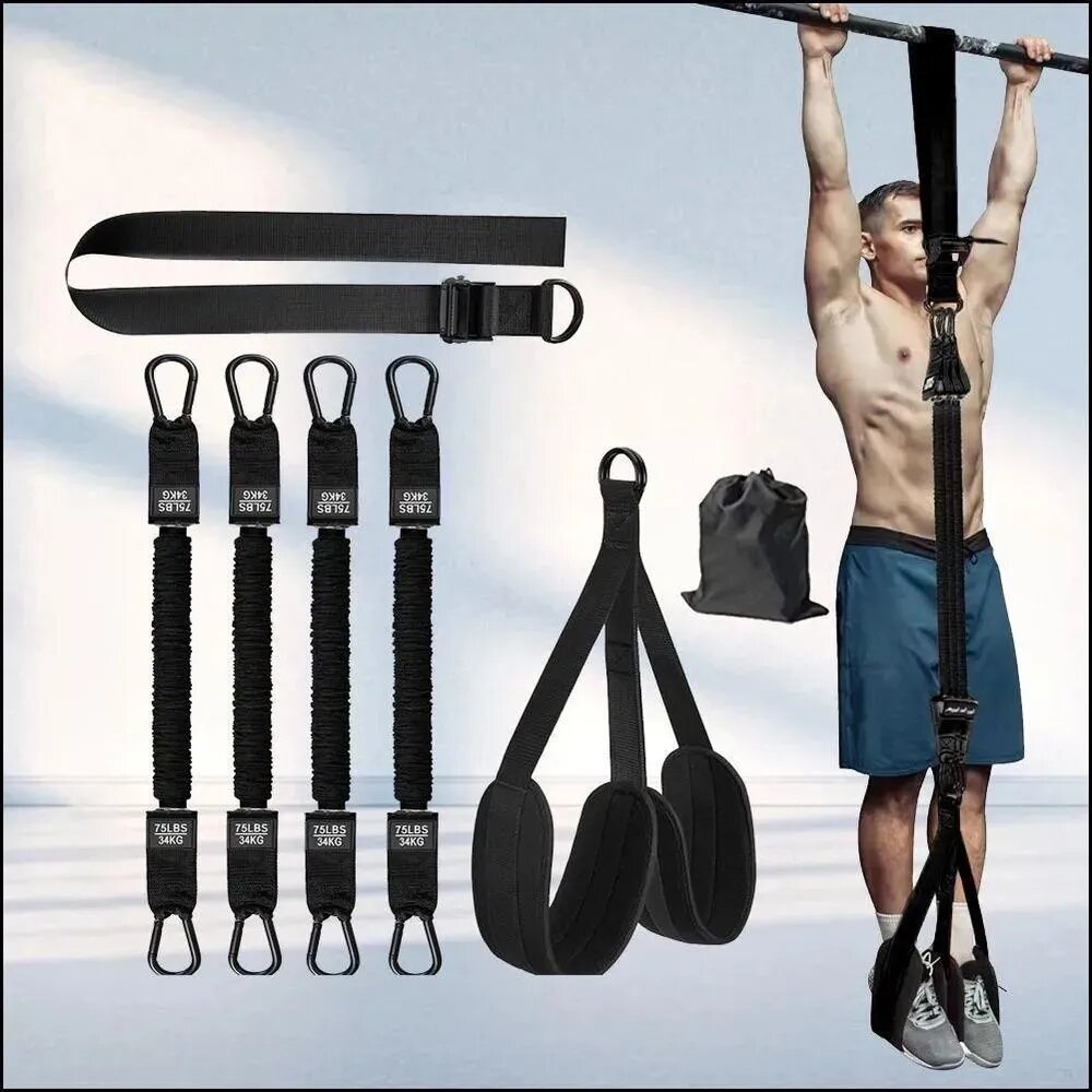 Эспандер для тренировок, 1 шт, 170 кг, материал: искусственный каучук, для груди