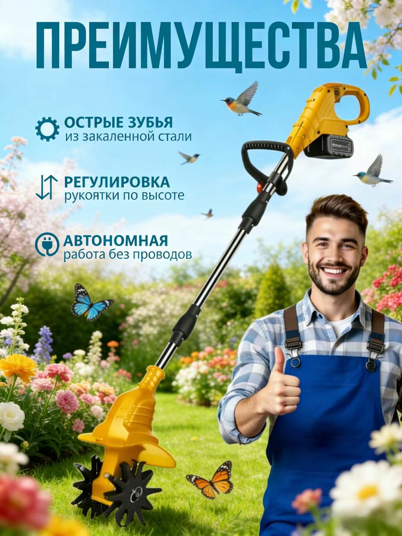 TOOLTIME Электротяпка — фото 1