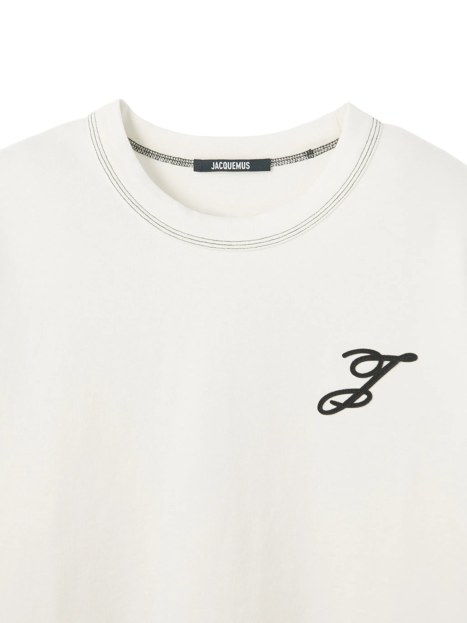 Футболка Jacquemus, размер XL, white — фото 1