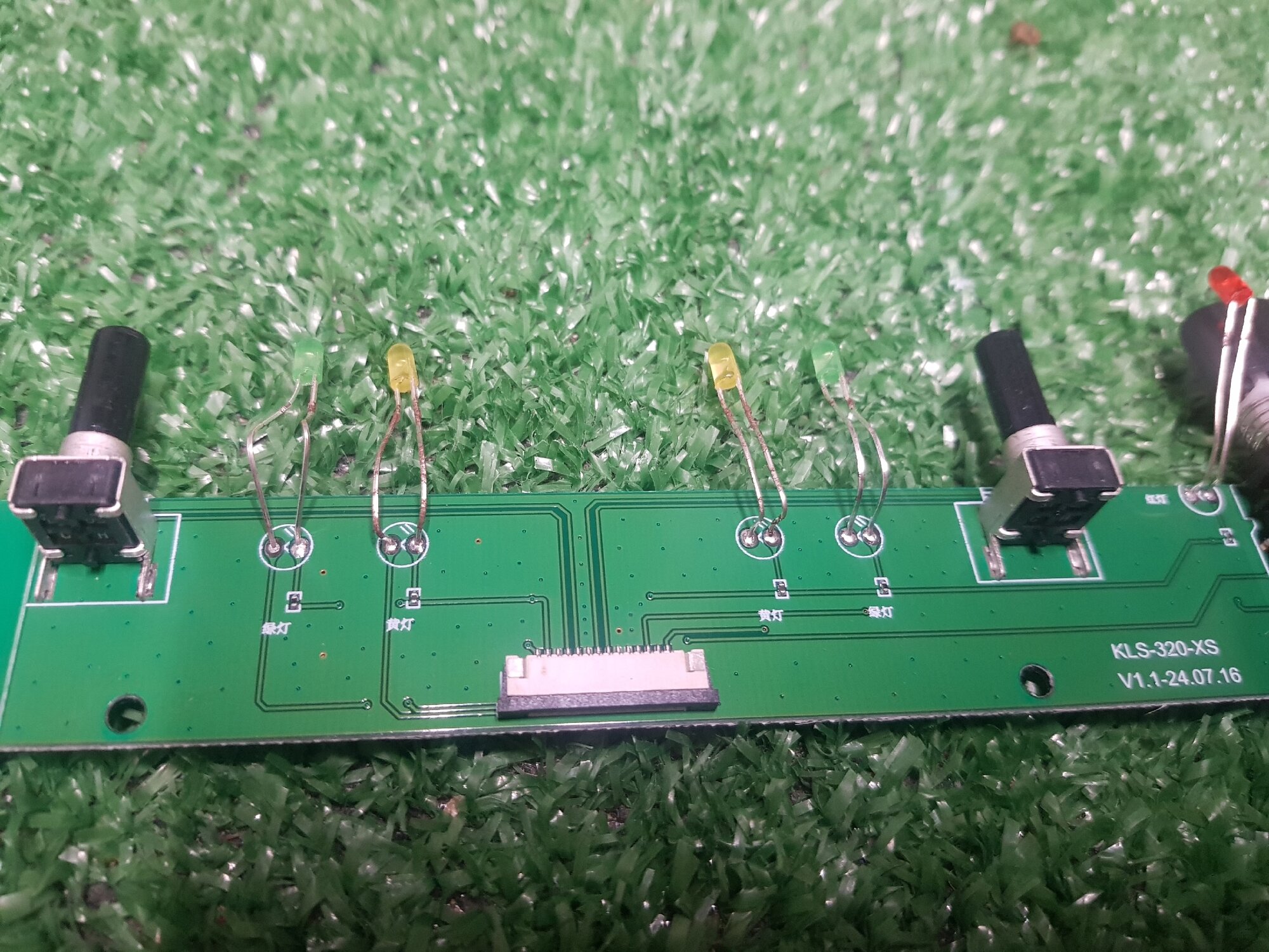 Плата индикации KLS-320-XS для караоке системы Tesler WMS-320