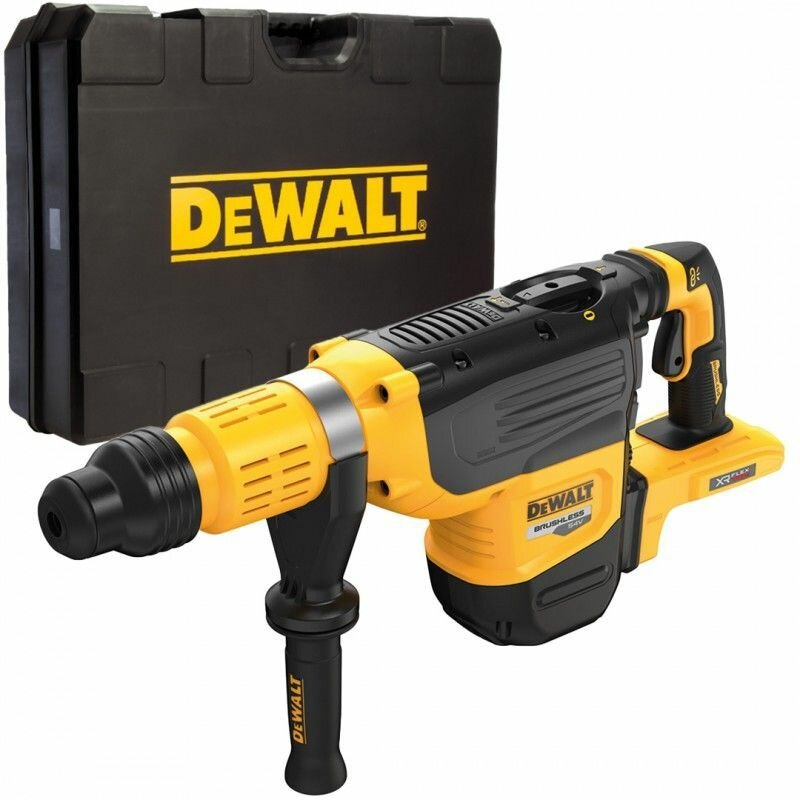 Аккумуляторный перфоратор DeWALT, SDS-Max, 54В, без АКБ и ЗУ, DCH775N-XJ