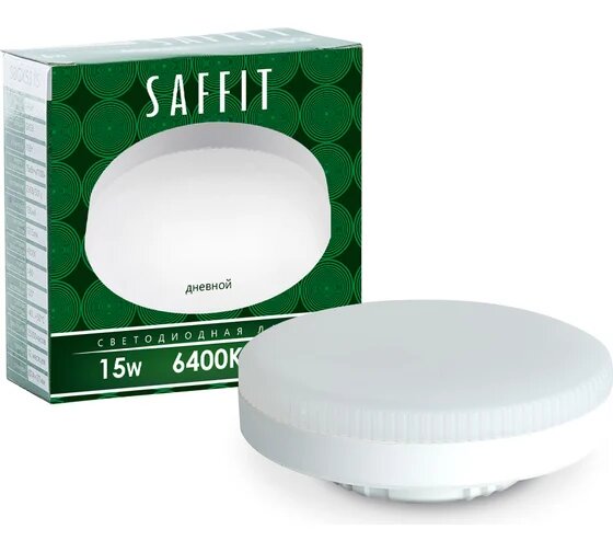 Светодиодная лампа SAFFIT SBGX5315 GX53 15W 6400K
