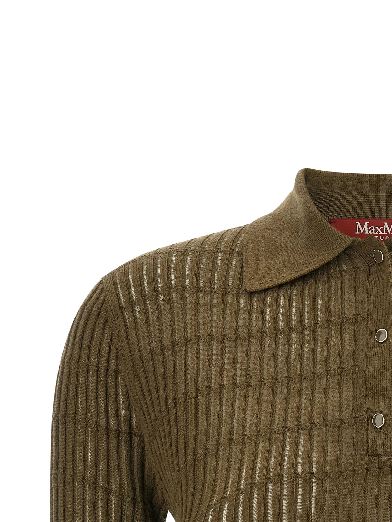 Рубашка Max Mara MstGallo, размер L, зеленый, — фото 1