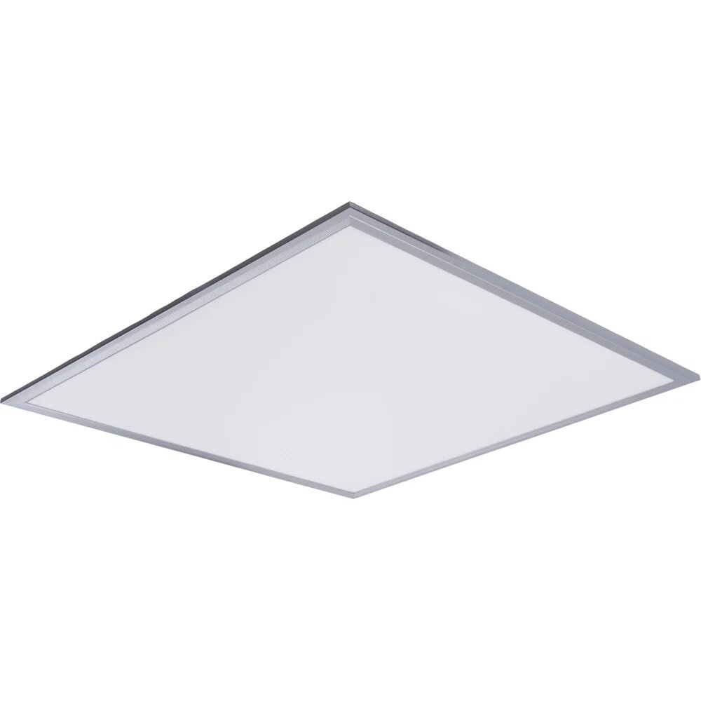 Uniel Светильник светодиодный потолочный встраиваемый. ULP-6060-42W/NW EFFECTIVE SILVER UL-00001794