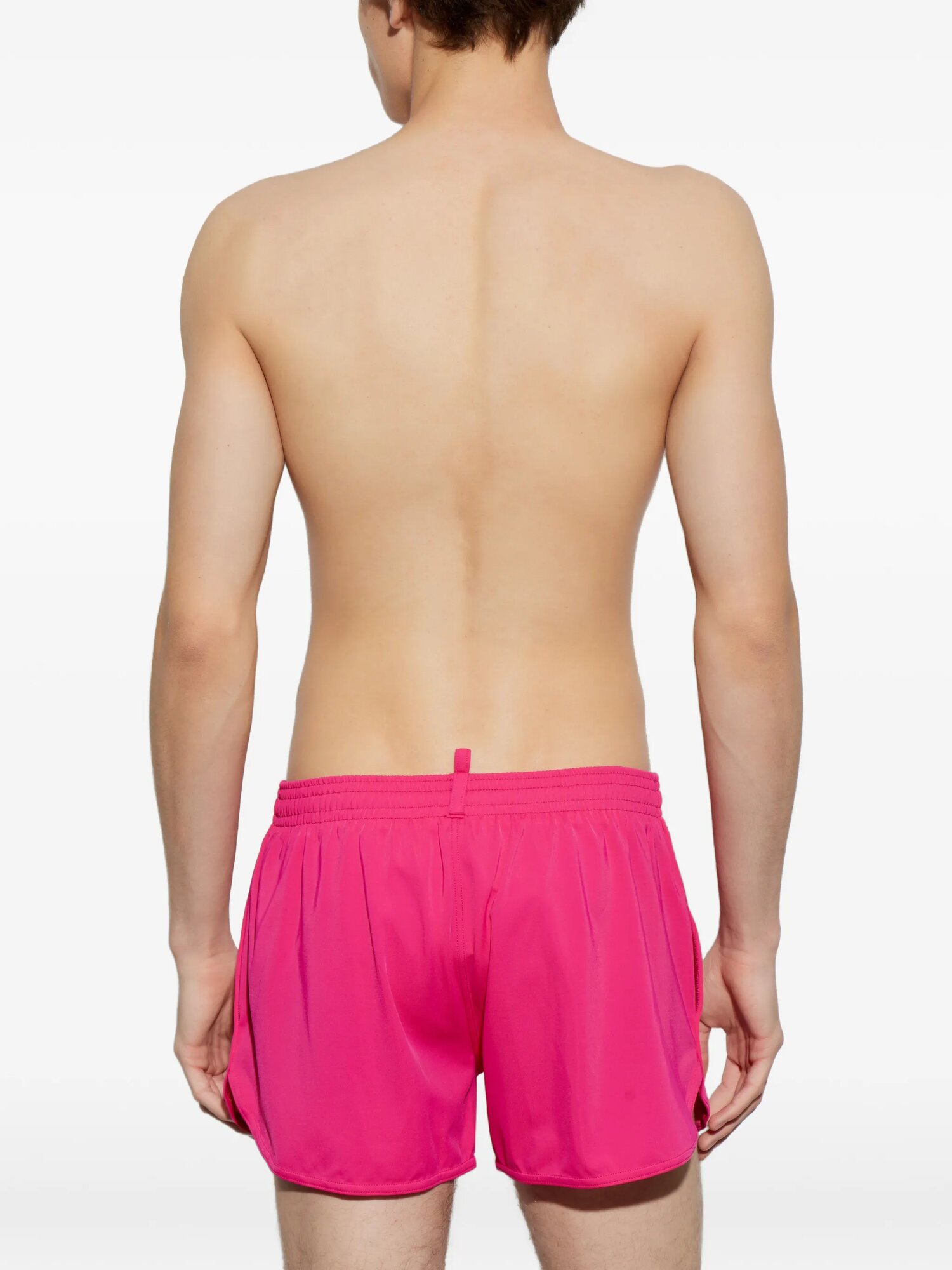 Шорты для плавания DSQUARED2 Drawstring swim shorts, размер 48, розовый — фото 1
