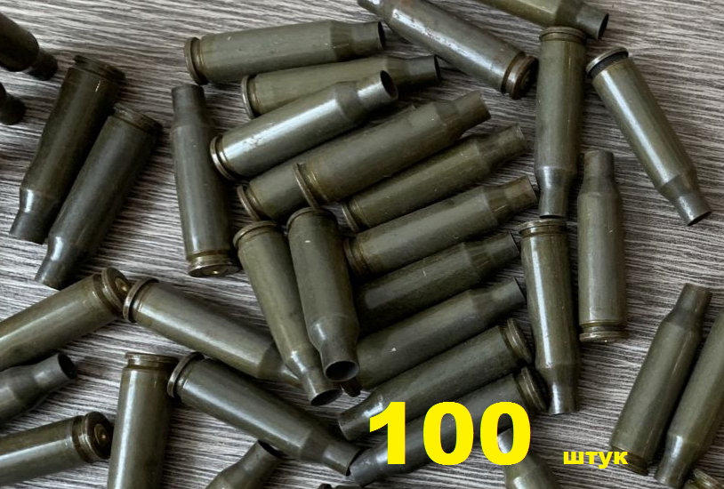 Набор сувенирных гильз, лакированные, 5,45 мм, 39 мм, 100 шт