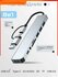USB HUB 8в1 Type-C USB 3.0 Разветвитель для Windows и Macbook с разъемом 3.5 AUD...