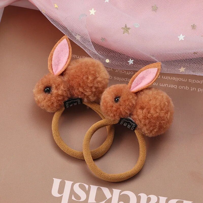 Резинки для волос кролик, 2шт, цвет 2pcs-10