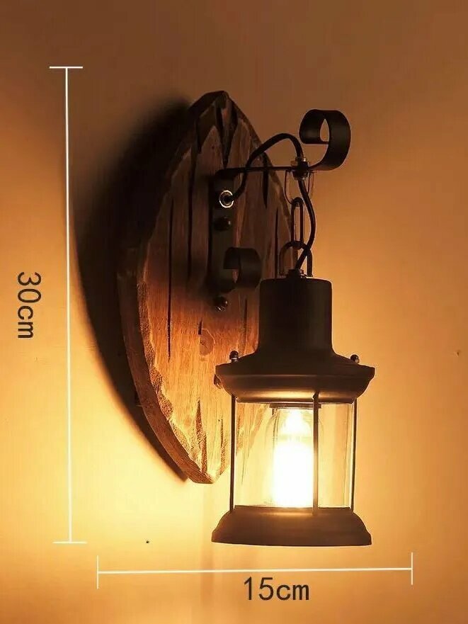 Настенный светильник, E27, 4 Вт