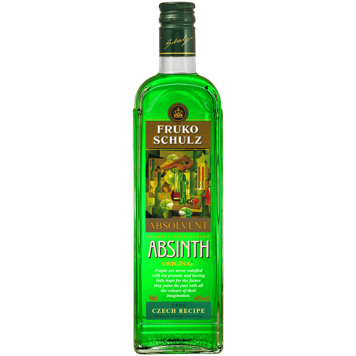 Настойка Fruko Schulz Absinth Absolvent 0,5 л