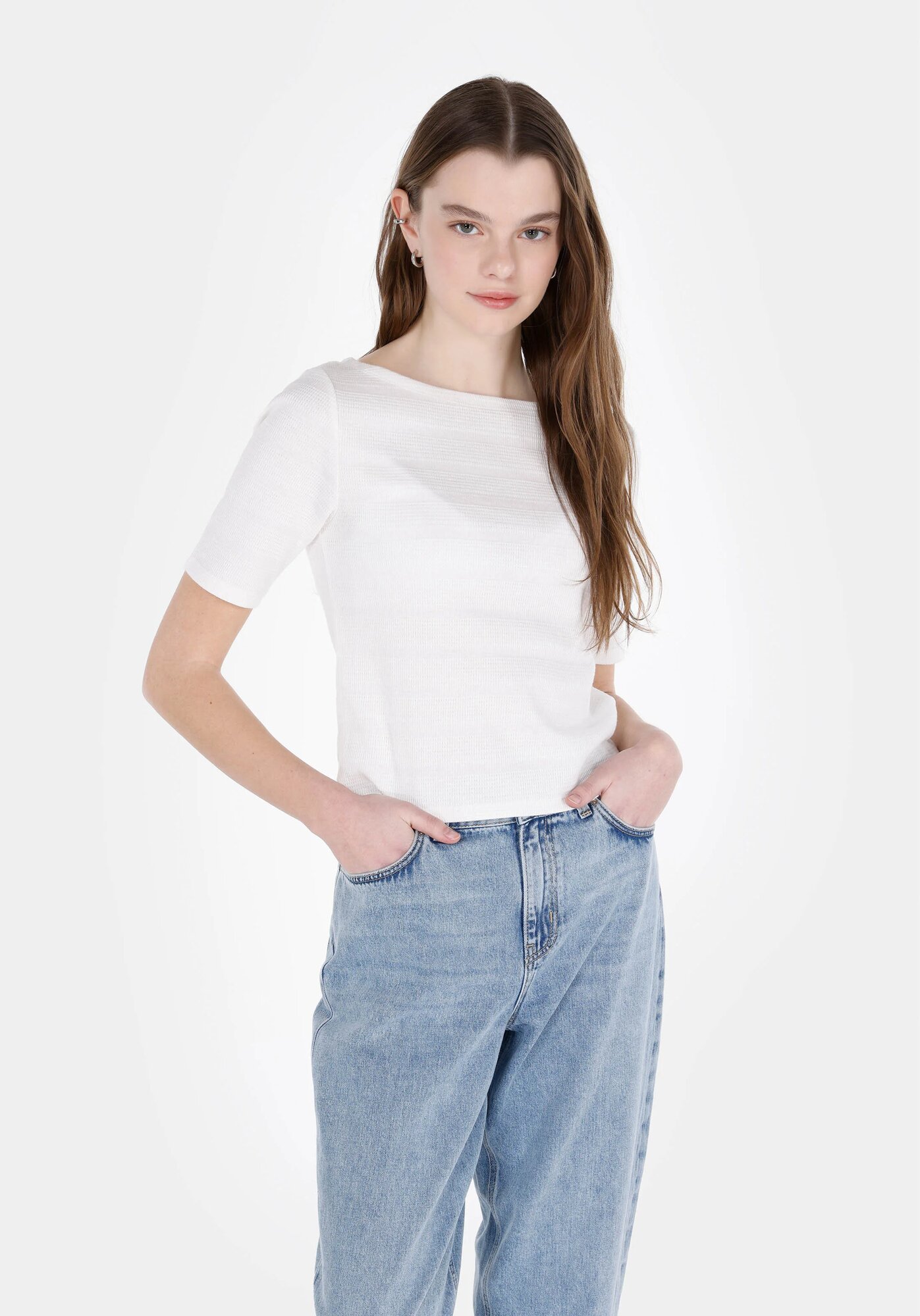Блуза Slim Fit