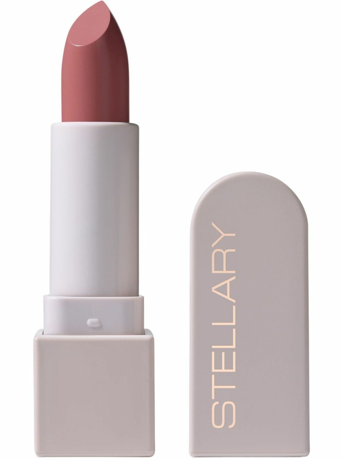 Stellary Стойкая помада для губ 10 Пыльно-розовый Long lasting lipstick RICH NUDE матовая увлажняющая