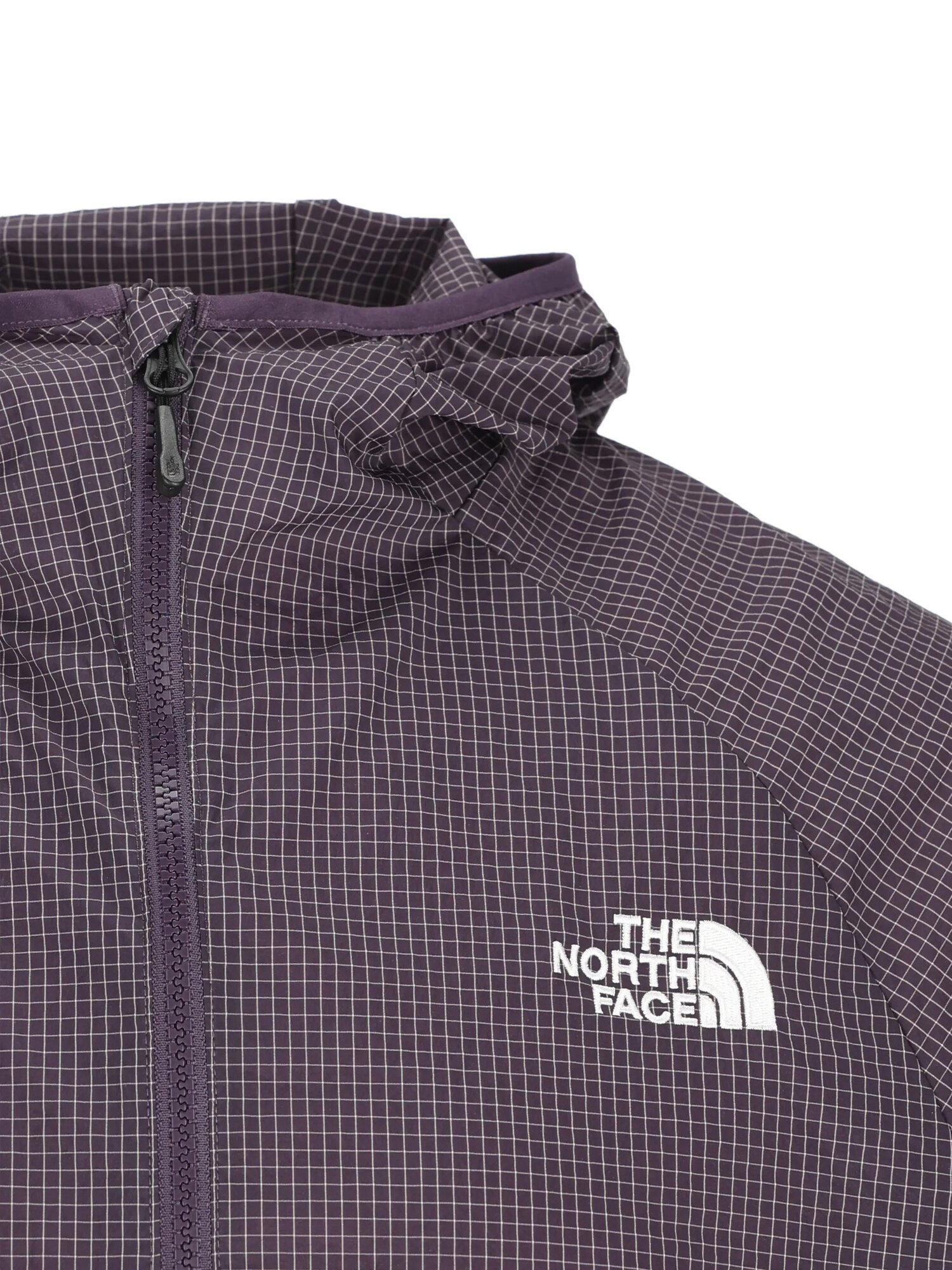 Куртка The North Face Hooded zip windbreaker jacket, размер M, purple — фото 1