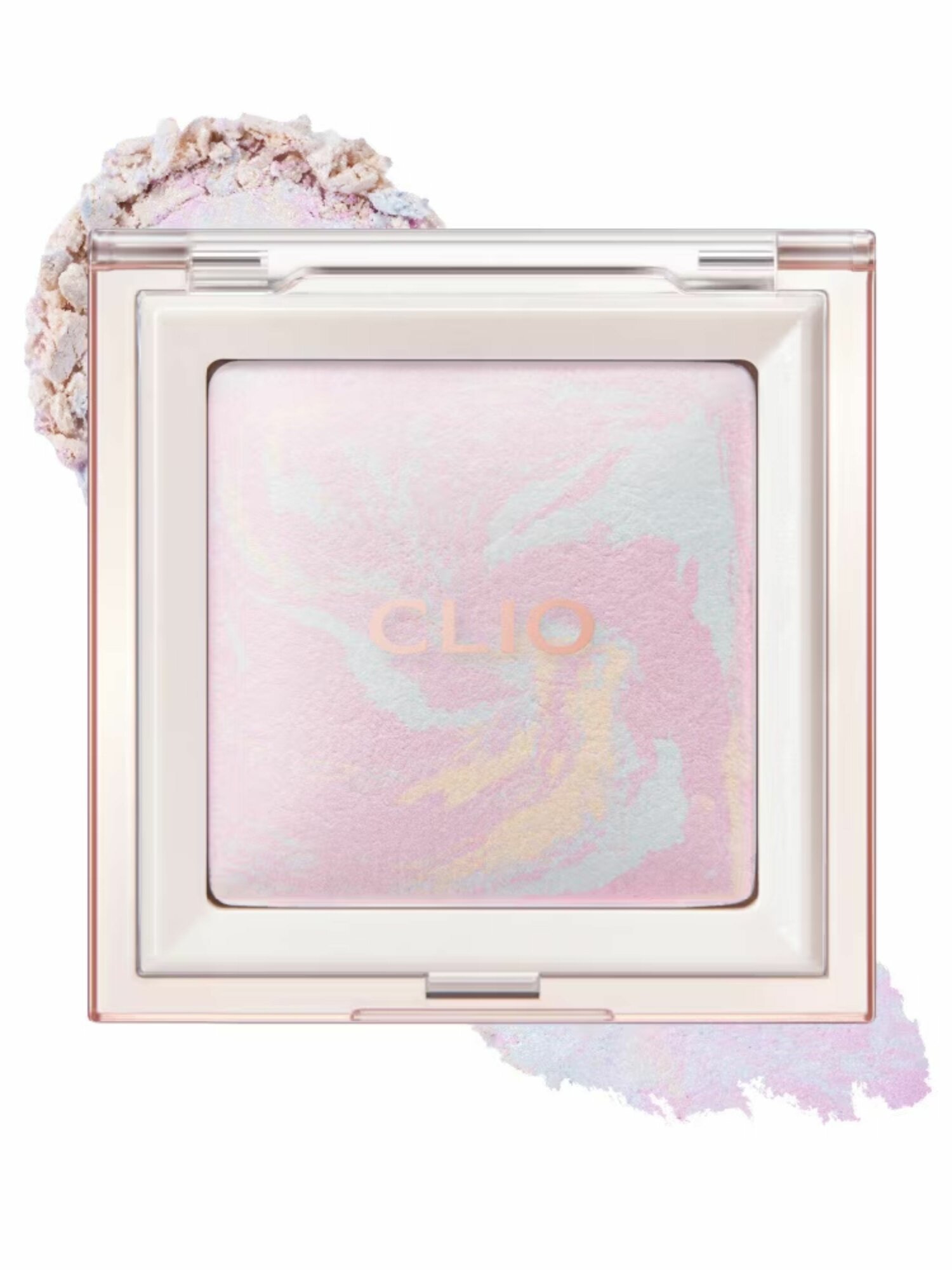 CLIO Фиксирующая пудра для лица с эффектом сияния Light Setting Powder (02 Candy Mellow)
