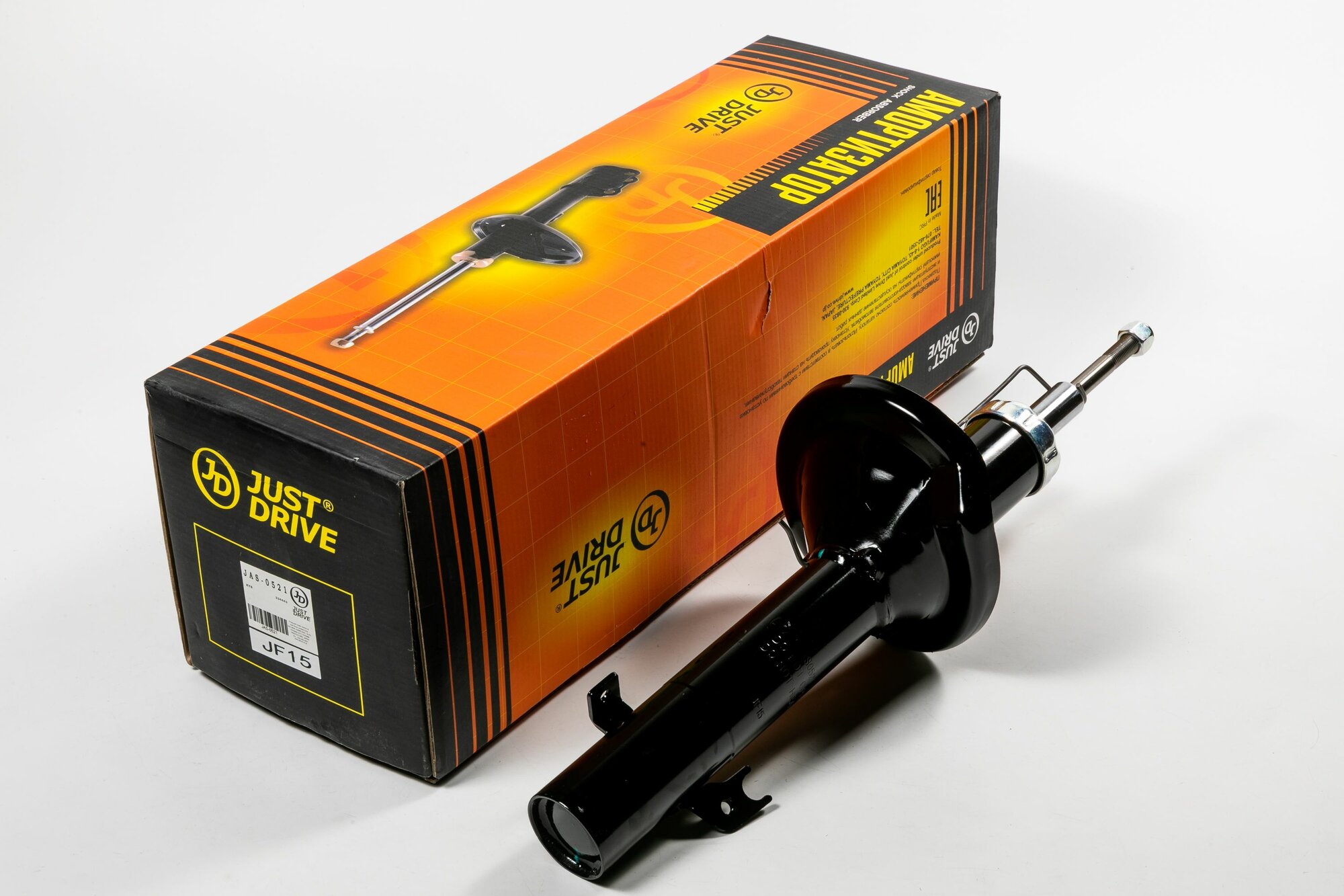 JUST DRIVE Амортизатор газомасляный передний правый для HONDA StepWgn (RF1, RF2) 05- ;
