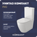Унитаз компакт Korsant Ing