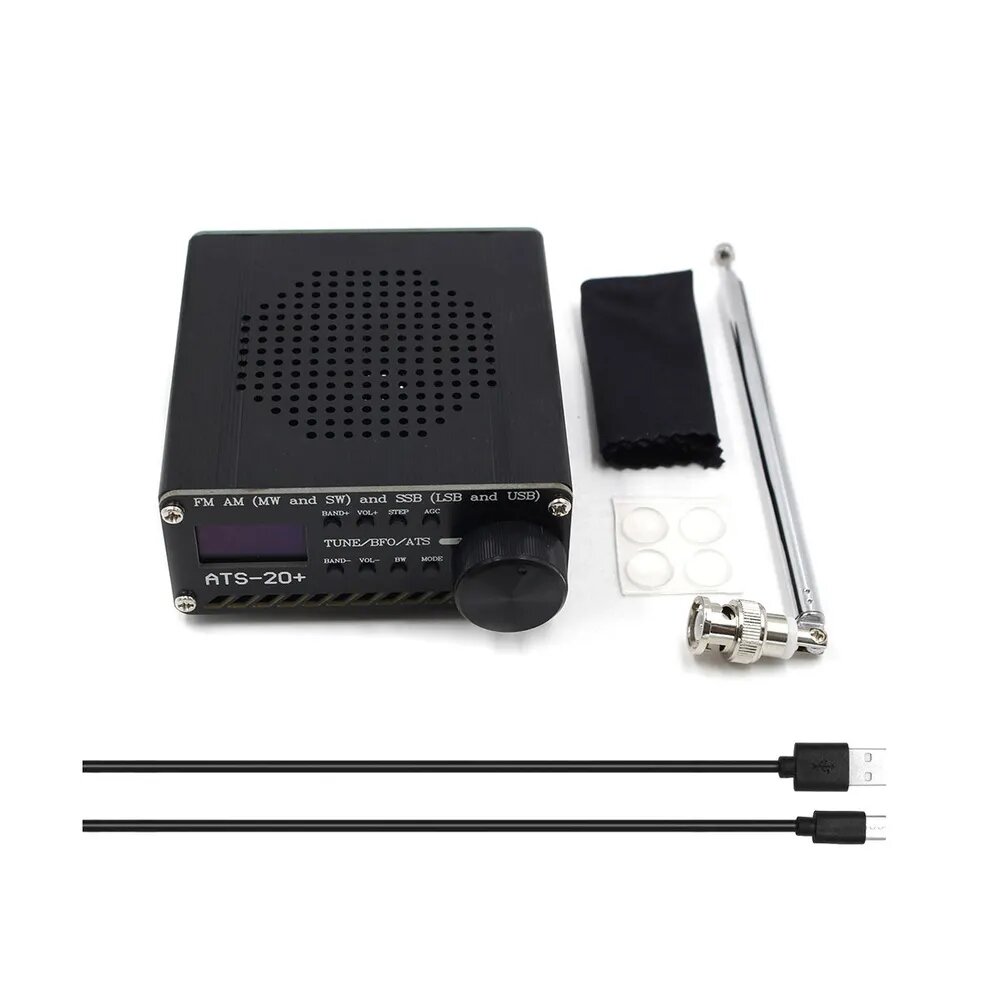 O099F ATS 20+ Plus SI4732 Вседиапазонный радиоприемник DSP SDR приемник FM AM (MW и SW) SSB (LSB