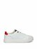Кроссовки TOMMY HILFIGER Logo leather sneakers, размер 36 EU, white