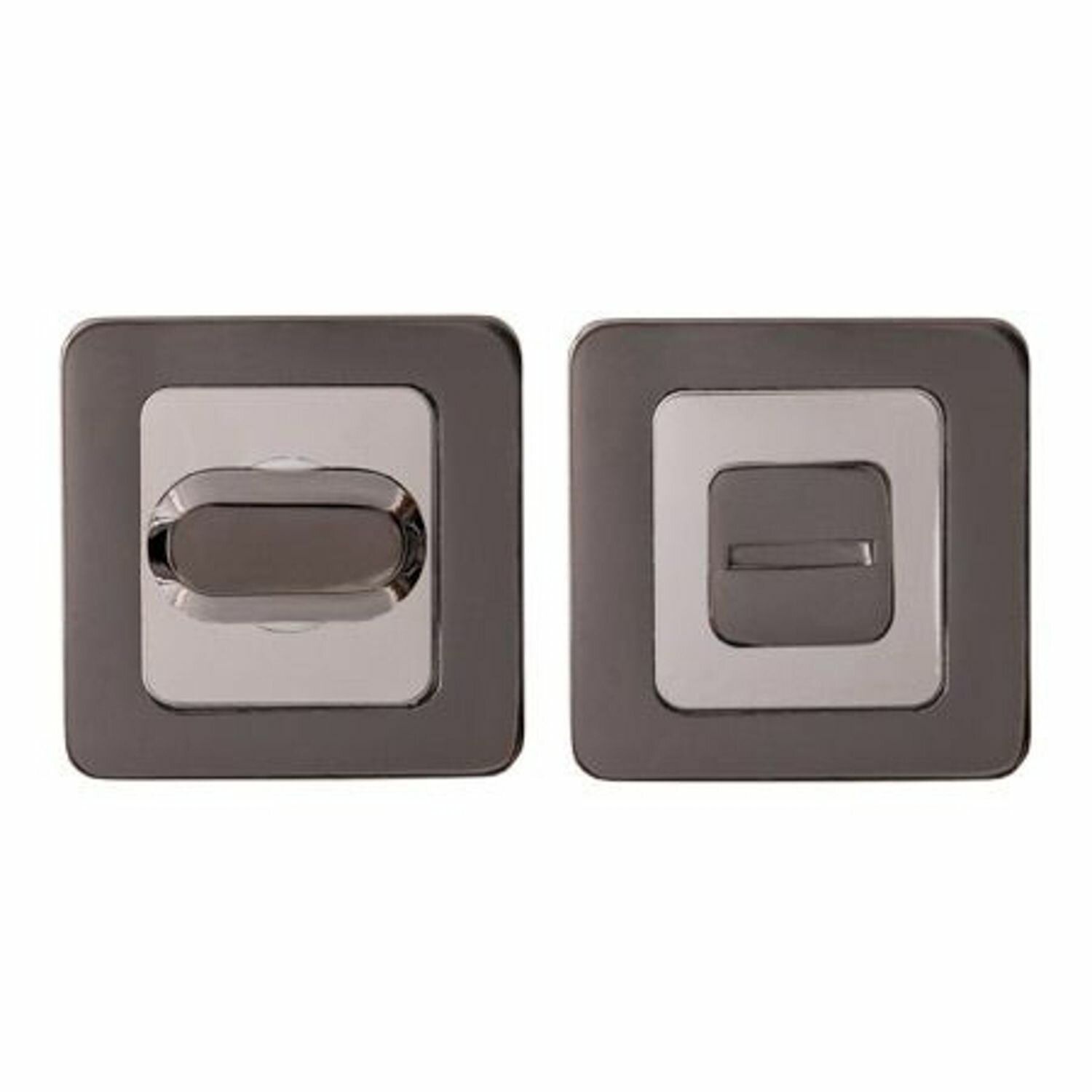 Фиксатор двери APECS с заверткой, цвет черный никель (WC-2207-BN)