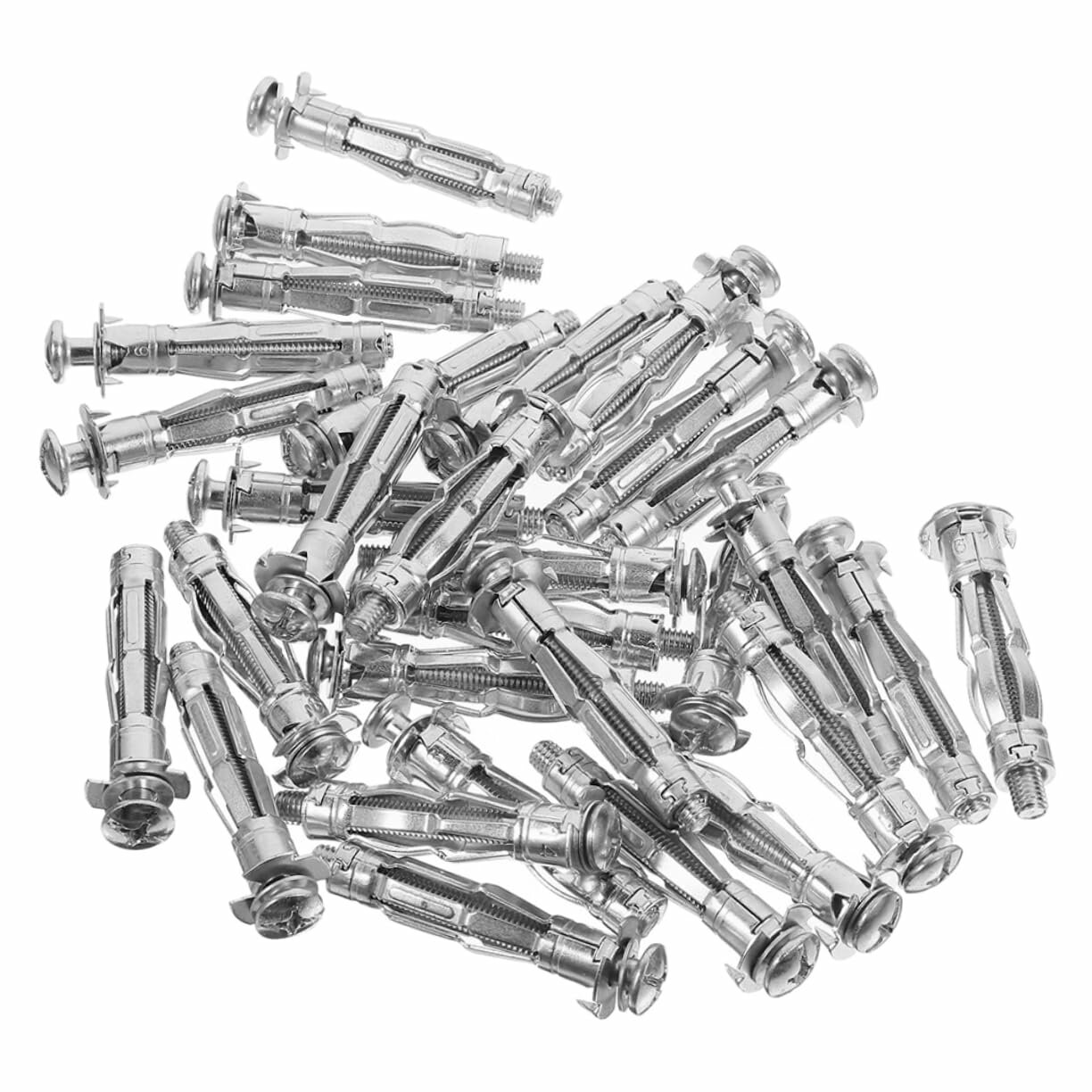 25 шт, сверхмощные анкеры для гипсокартона, полые винты, расширительные болты для надежного настенного монтажа и