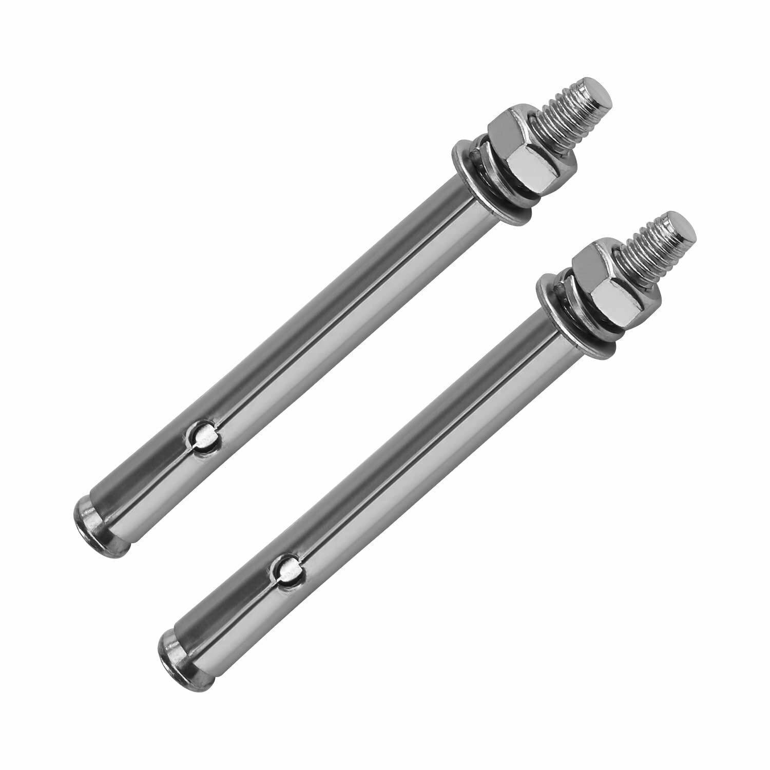 Внешний шестигранный расширительный болт M10x100 мм, расширительный винт из углеродистой стали, анкерная втулка для забо