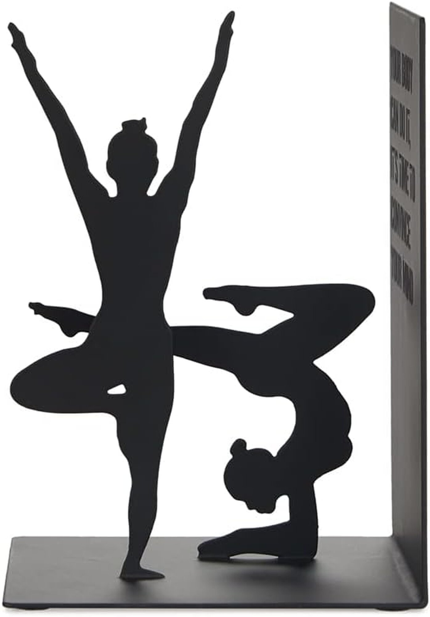 Подставка для книг Balvi в форме "Balvi Yoga", цвет черный 27619