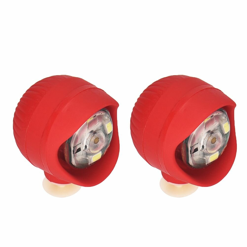 2 шт. водонепроницаемые насадки-фонарики для обуви Crocs, аксессуары с 3 режимами освещения для кемпинга и активного отдыха