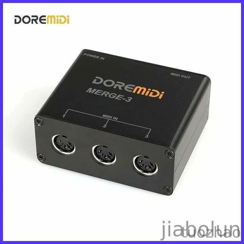 USB-блок питания DOREMiDi MERGE-3 MIDI Merger поддерживает все инструменты с MIDI-интерфейсами