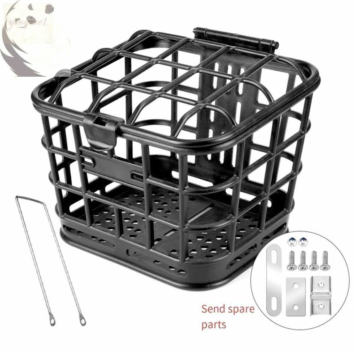 Передняя корзина для велосипеда с крышкой для электровелосипедов