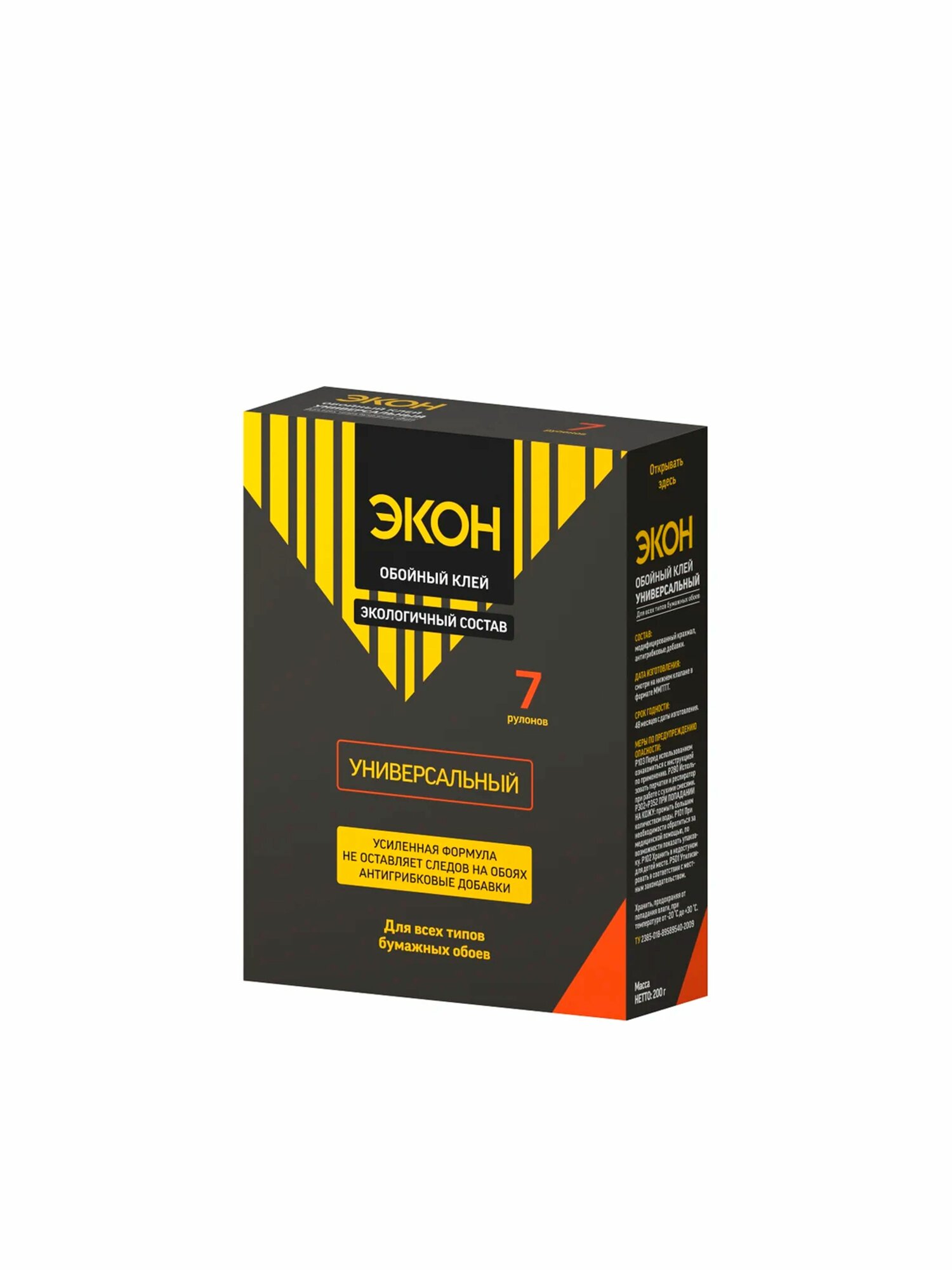 Экон клей для обоев, Универсальный, 200 г