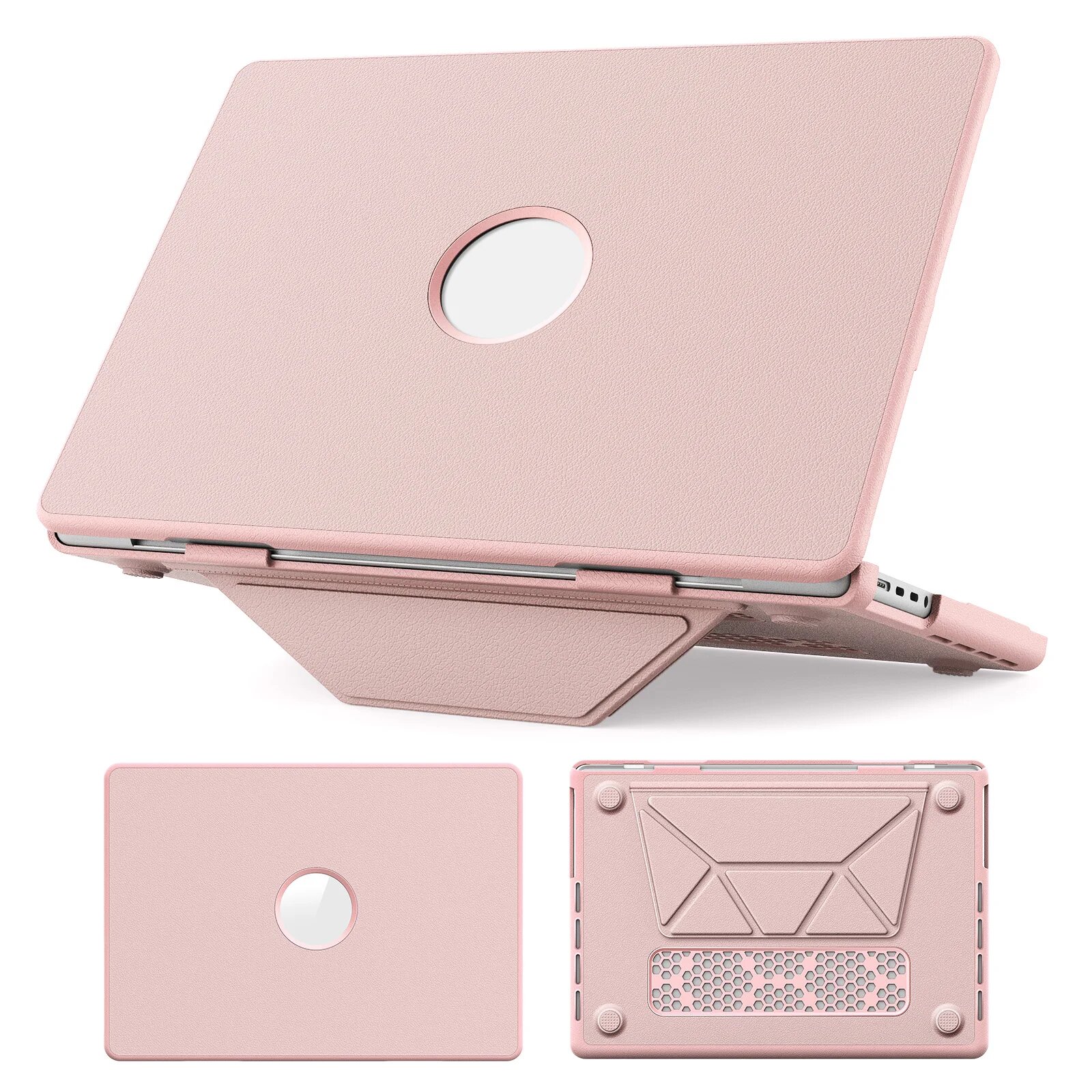 Розовый чехол для MacBook Pro 14, M4 A3112